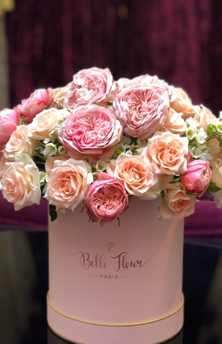 Belle Fleur Flower Box - Bouquets de Fleurs Créatifs Haut de Gamme